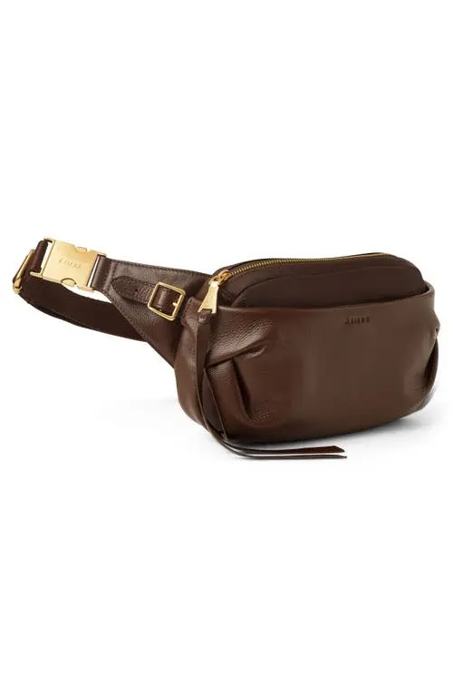 AIMEE Seeker Leather Sling Bag - Fudge/fudge