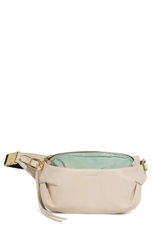AIMEE Seeker Leather Sling Bag - Limestone Healers Green