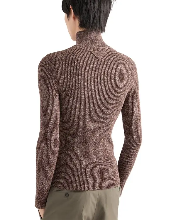 Prada Cotton Turtleneck Sweater