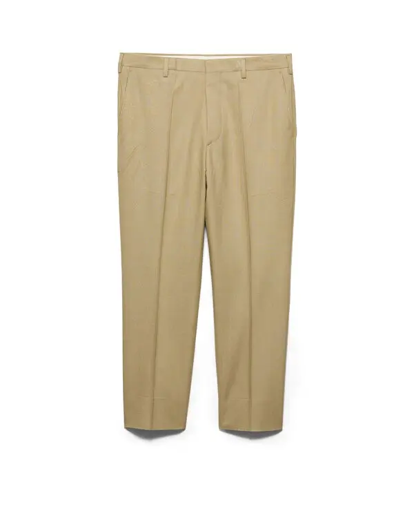 Prada Slim-fit Silk Trousers