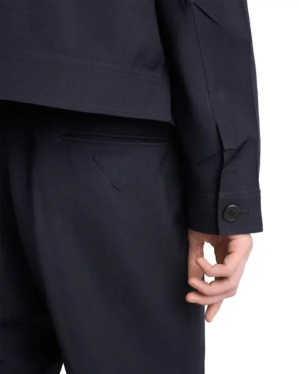 Prada Wool And Mohair Trousers