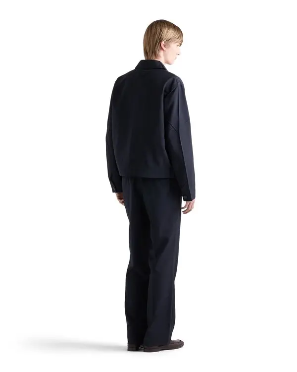 Prada Wool And Mohair Trousers