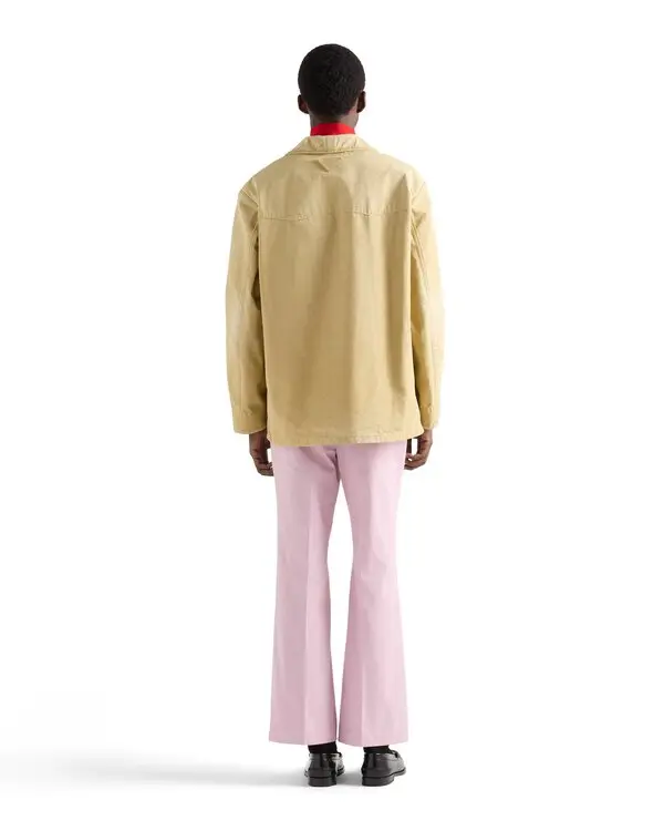 Prada Cotton Blouson Jacket - Neutral