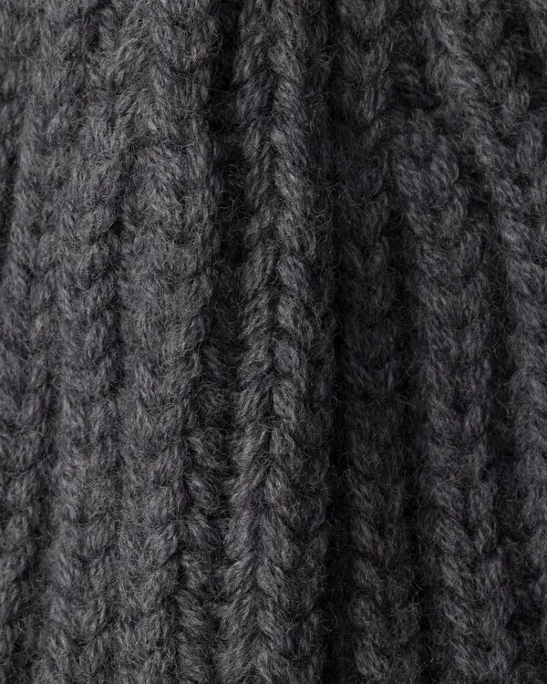 Prada Wool Beanie - Grey