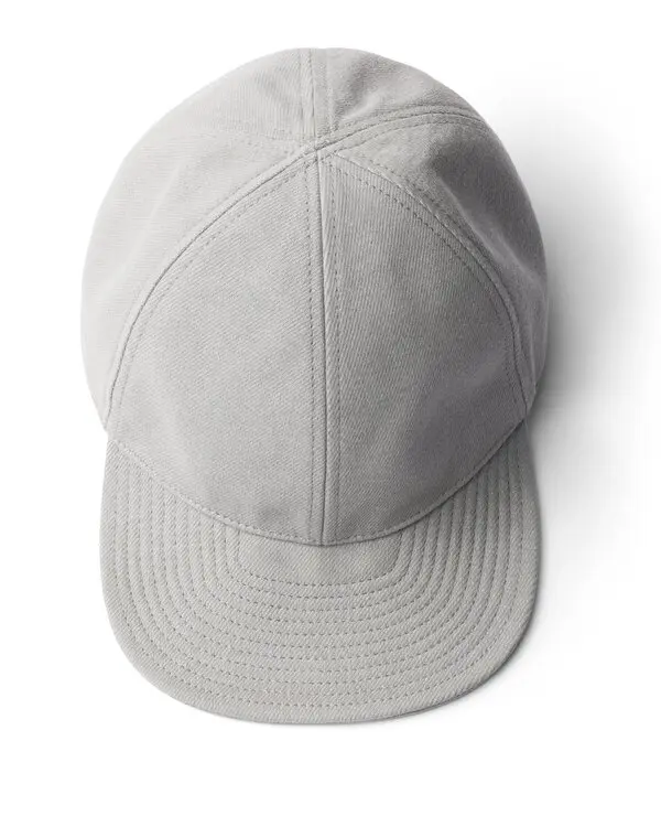 Prada Denim Baseball Cap - Grey