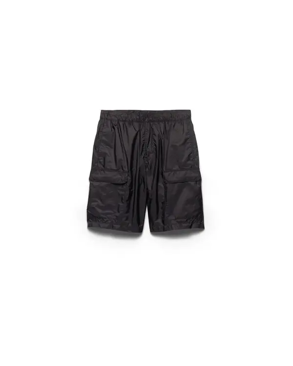 Prada Re-nylon Swim Trunks - Black