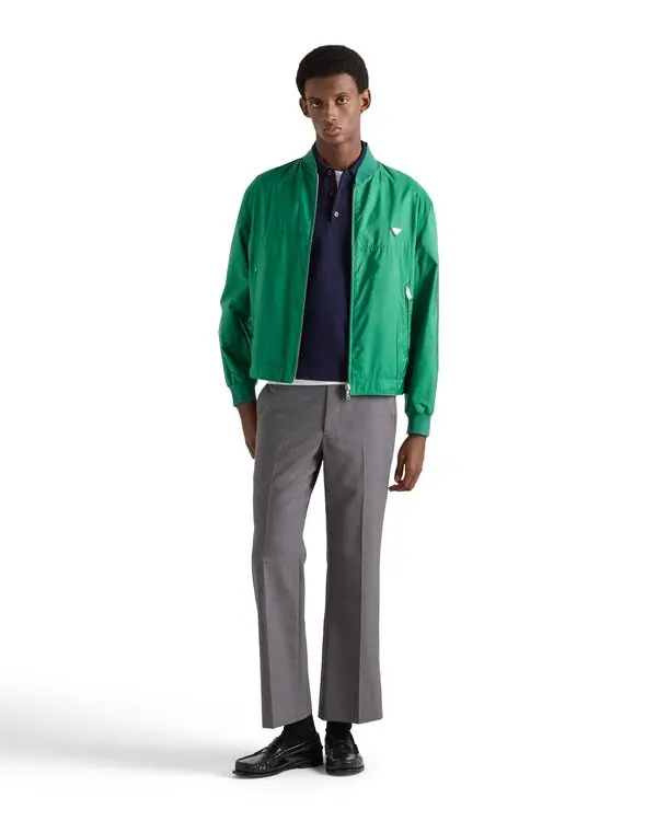 Prada Cotton Polo Shirt - Blue