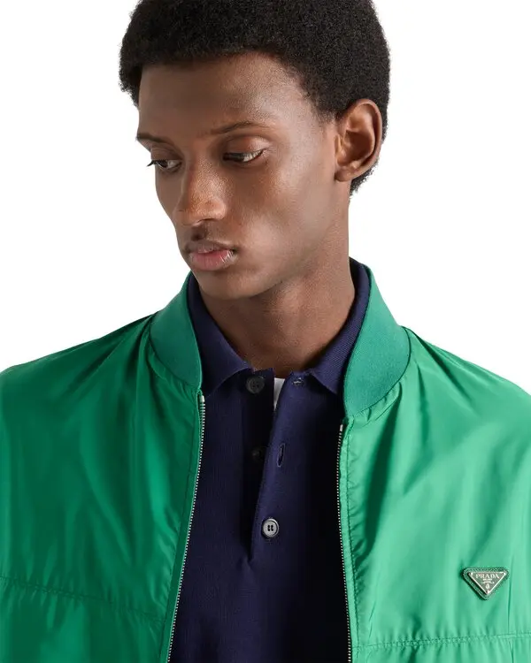 Prada Cotton Polo Shirt - Blue