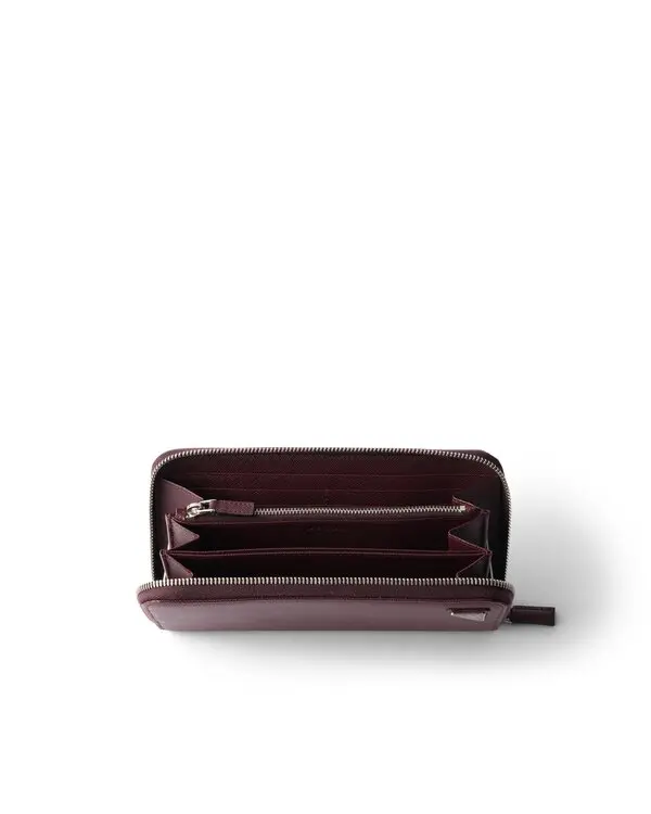 Prada Saffiano Wallet - Red