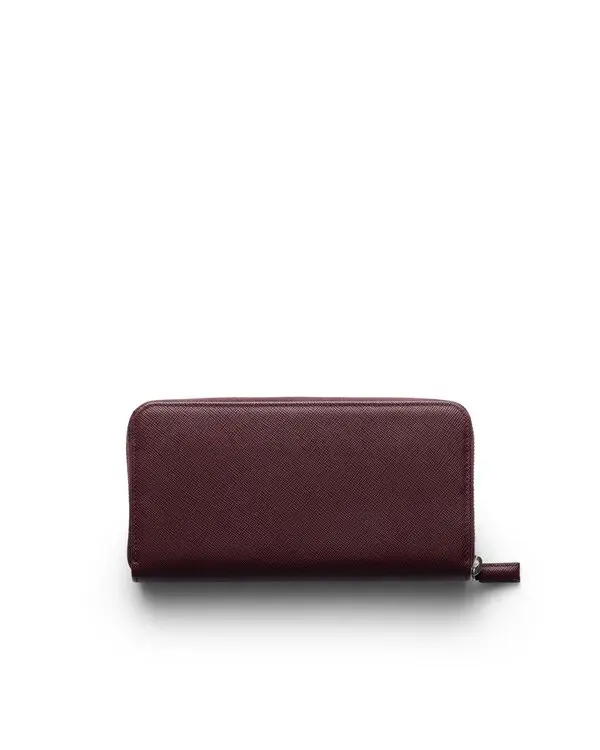 Prada Saffiano Wallet - Red