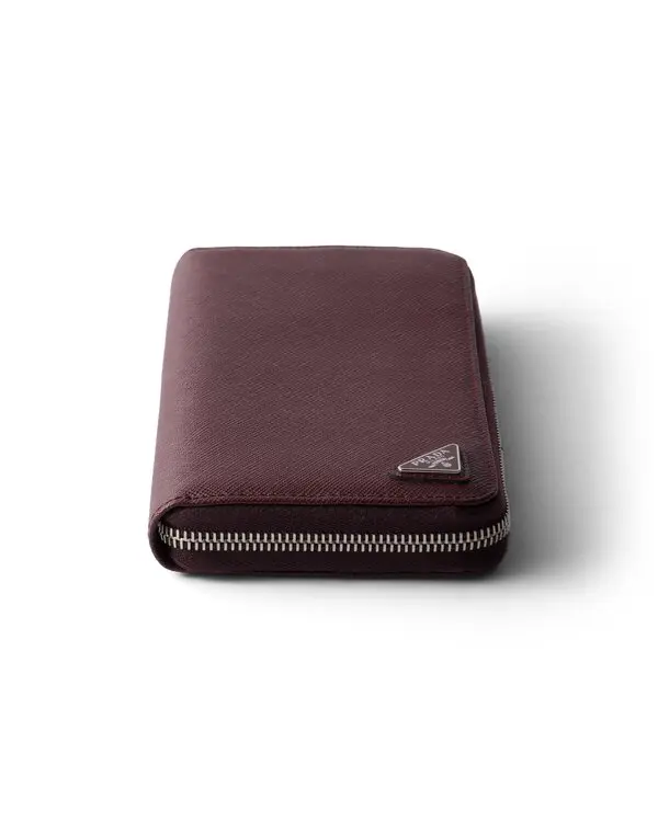 Prada Saffiano Wallet - Red