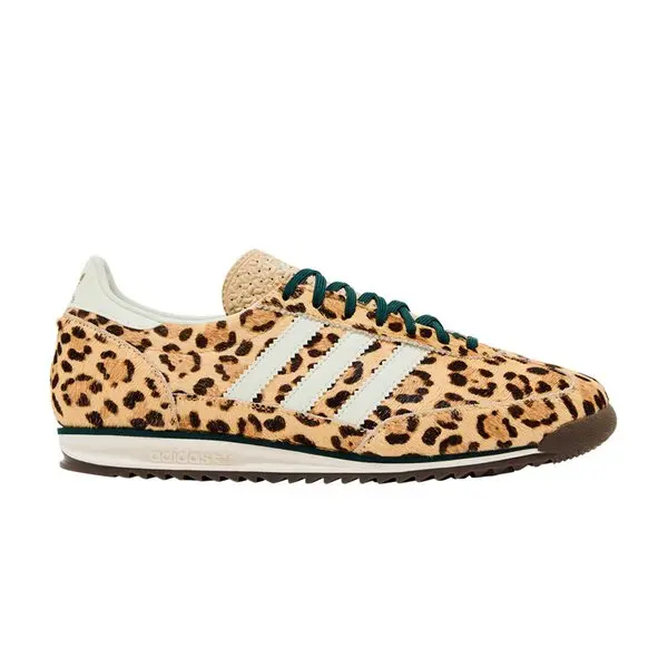 Adidas Sl 72 Og Leopard Print - Tan