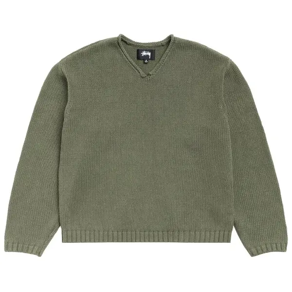 StÜssy Roll V-neck Sweater