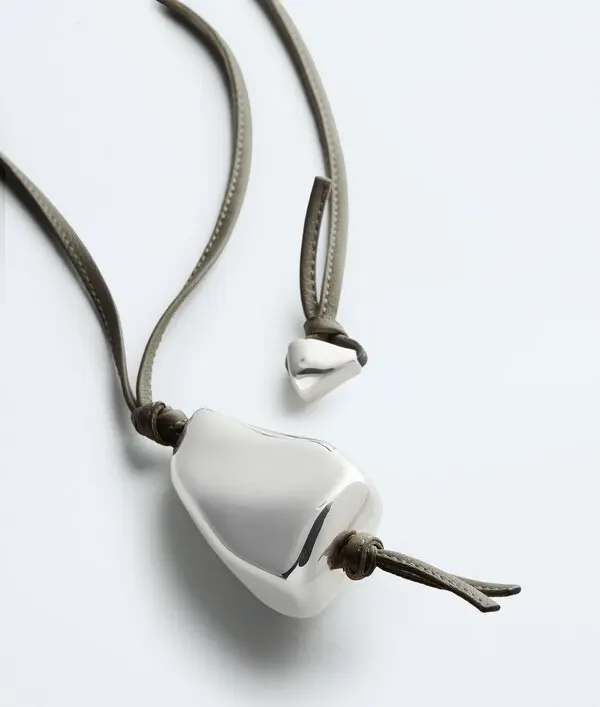 Bottega Veneta Prisma Pendant Necklace