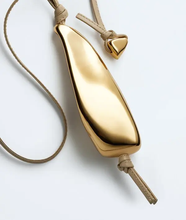 Bottega Veneta Prisma Necklace - Ecru