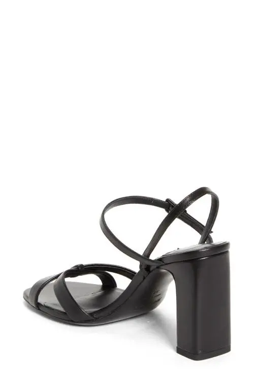 JIMMY CHOO Elsy Block Heel Sandal - Black