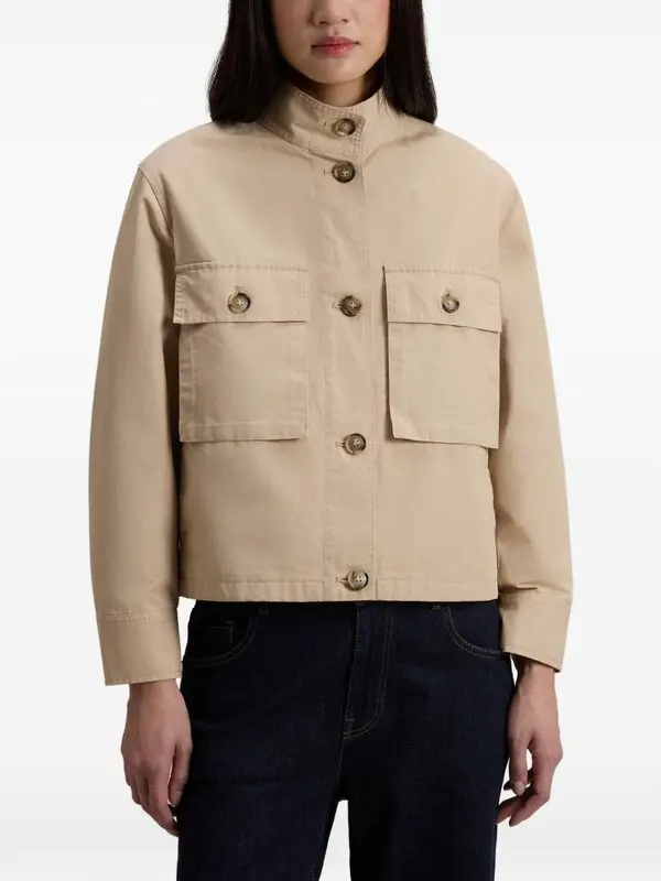 Woolrich Canvas Field Overshirt - Beige