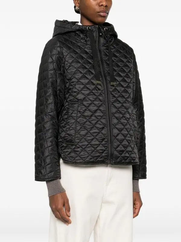 Max Mara Padded Blouson Jacket - Black