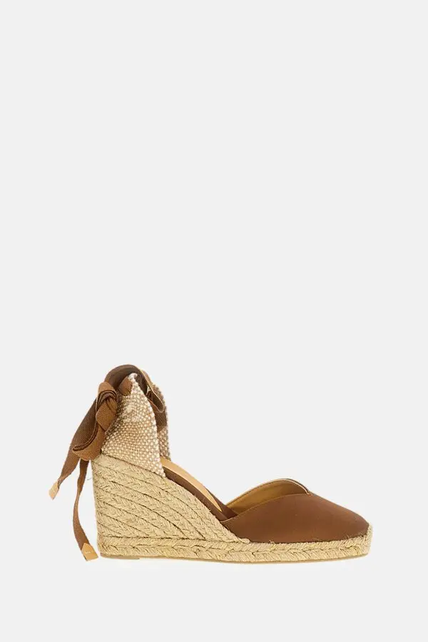 CastaÑer Light Wedge Shoe 100mm - Marrone