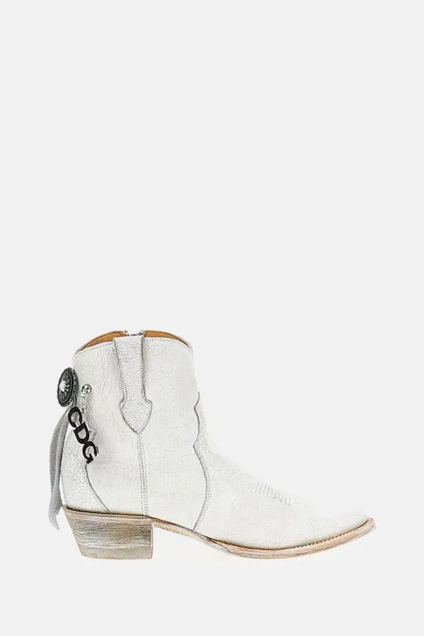 Comme Des Garçons Mexicana Ankle Boot - White