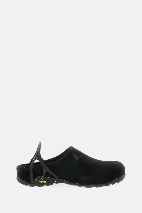 ROA Fedaia Wooden Sandal - Black