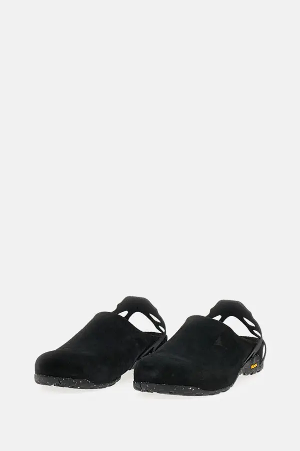 ROA Fedaia Wooden Sandal - Black
