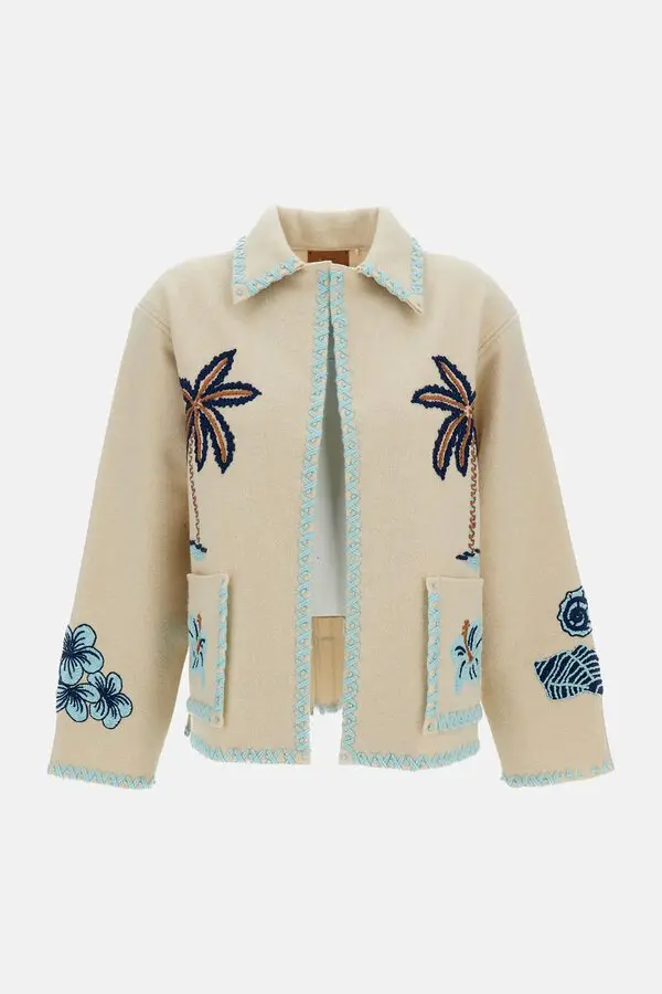 Alanui Remember Me Virgin Wool Jacket - Multicolor