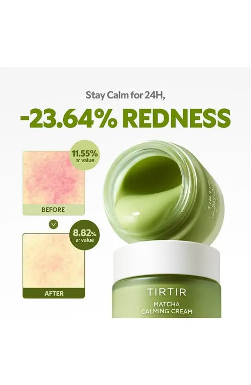 TIRTIR Matcha Calming Cream - Green