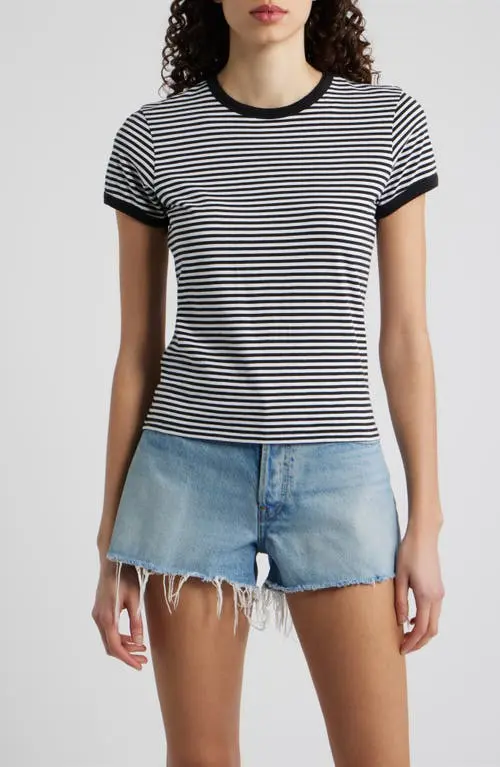 FRAME Ringer Pima Cotton T-shirt