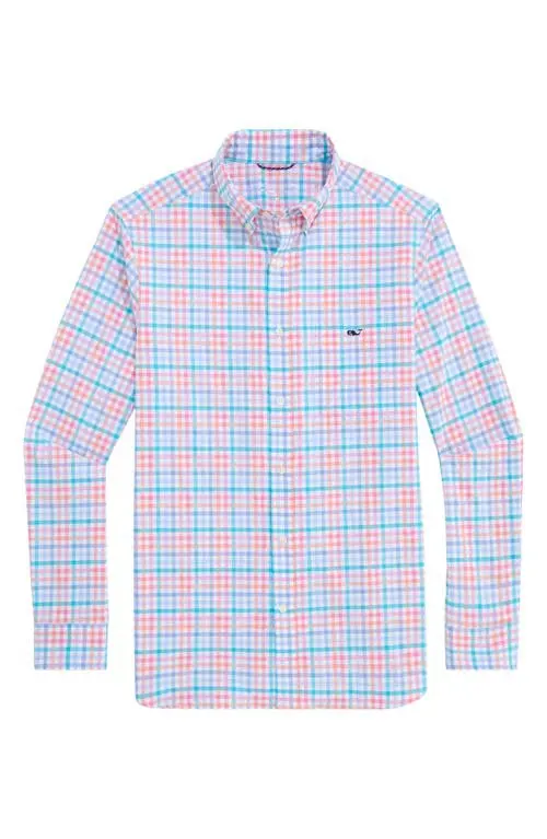 Vineyard Vines Mangrove Upf 30+ Button-down Shirt