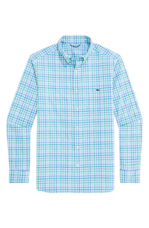 Vineyard Vines Mangrove Upf 30+ Button-down Shirt