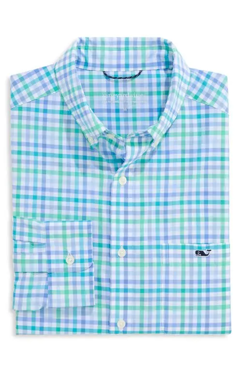 Vineyard Vines Mangrove Upf 30+ Button-down Shirt