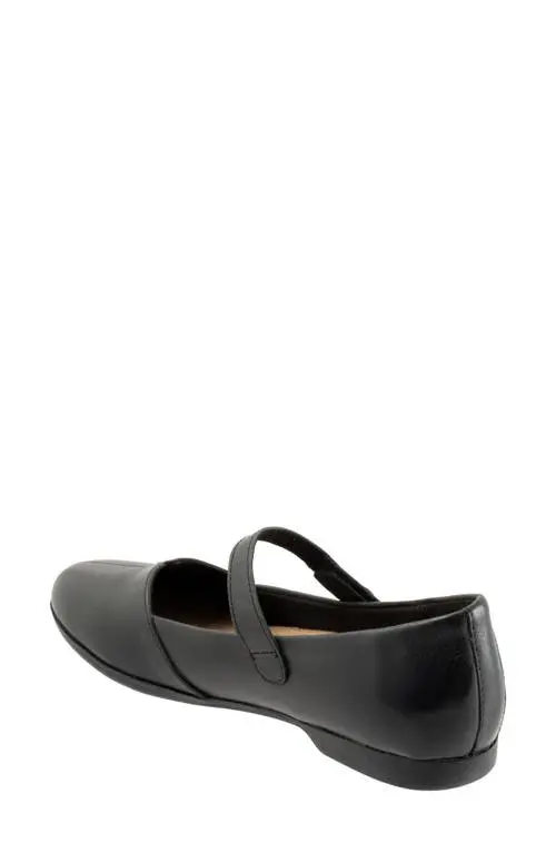 Trotters Irene Mary Jane Flat - Black