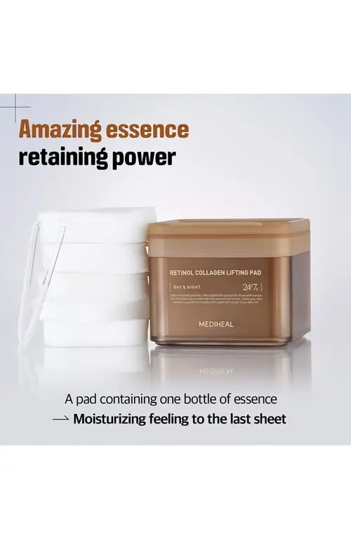 MEDIHEAL Retinol Collagen Lifting Pads - Brown