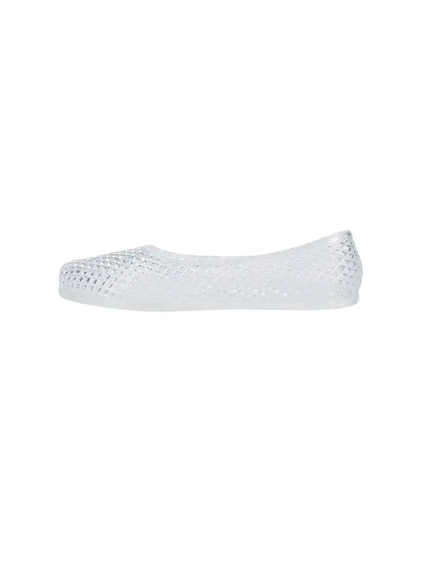 ANCIENT GREEK SANDALS Iro Ballet Flats - Transparent