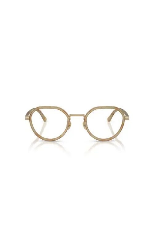 Giorgio Armani 49mm Round Optical Glasses
