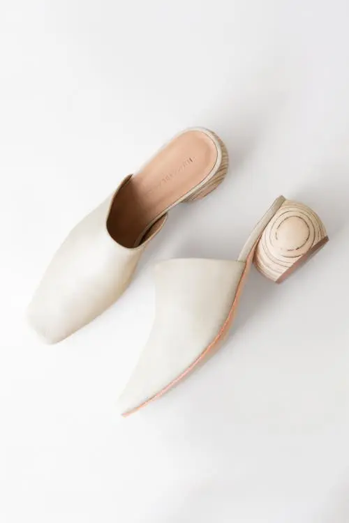 HUMA BLANCO Mina Mule - Bone