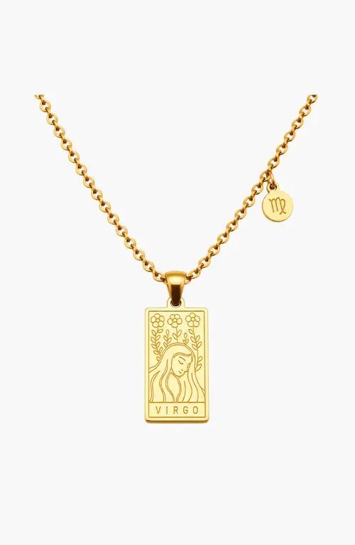 HUMANIST BEAUTY Zodiac Constellation Pendant Necklace - Virgo