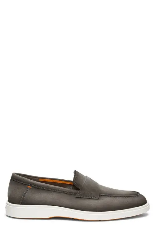 Santoni Moc-toe Loafer - Grey