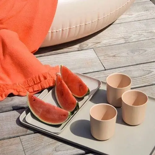 EKOBO Large Serving Tray - Stone
