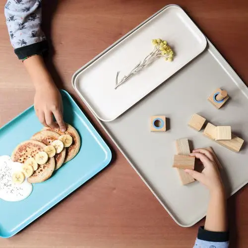EKOBO Large Serving Tray - Stone