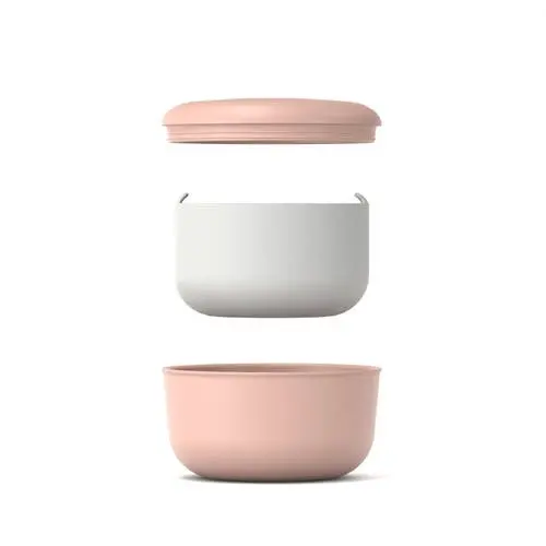 EKOBO Lunch Set With Heat-safe Insert - Blush