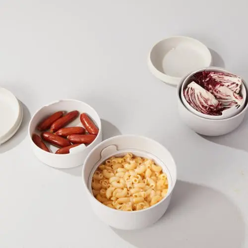 EKOBO Lunch Set With Heat-safe Inserts - Cloud