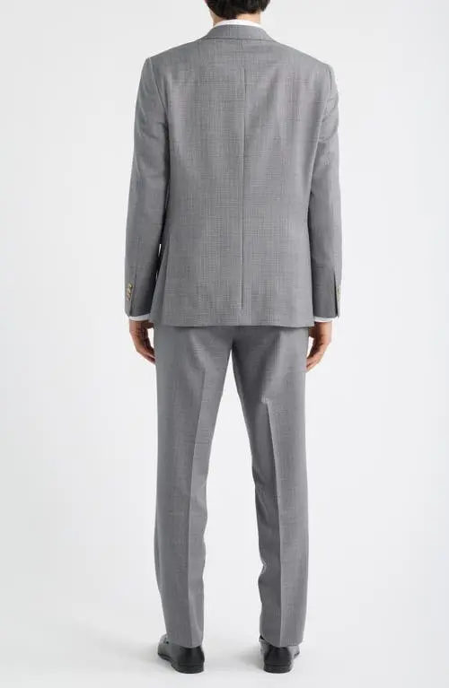 JACK VICTOR Exprit Dark Light Mélange Wool Suit