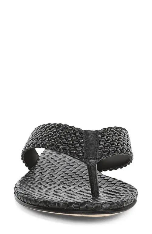 Vince Lotus Flip Flop - Black