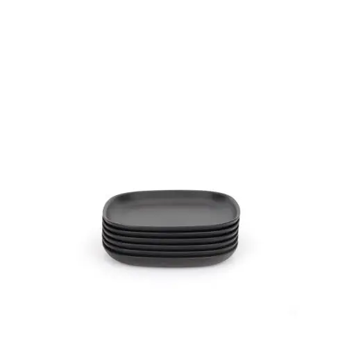 EKOBO Cocktail Plate - Black