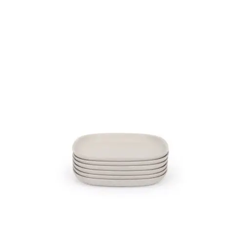 EKOBO Cocktail Plate - Stone
