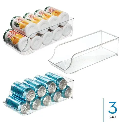 MDESIGN Stackable Soda Can Dispenser, Set Of 3