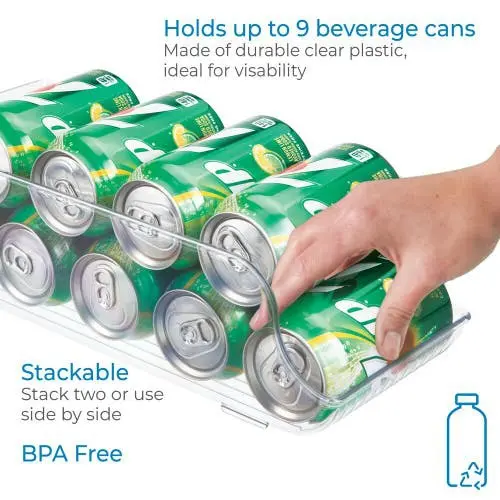 MDESIGN Stackable Soda Can Dispenser, Set Of 3