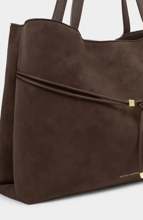 KATIE LOXTON Lori Suedette Tote Bag